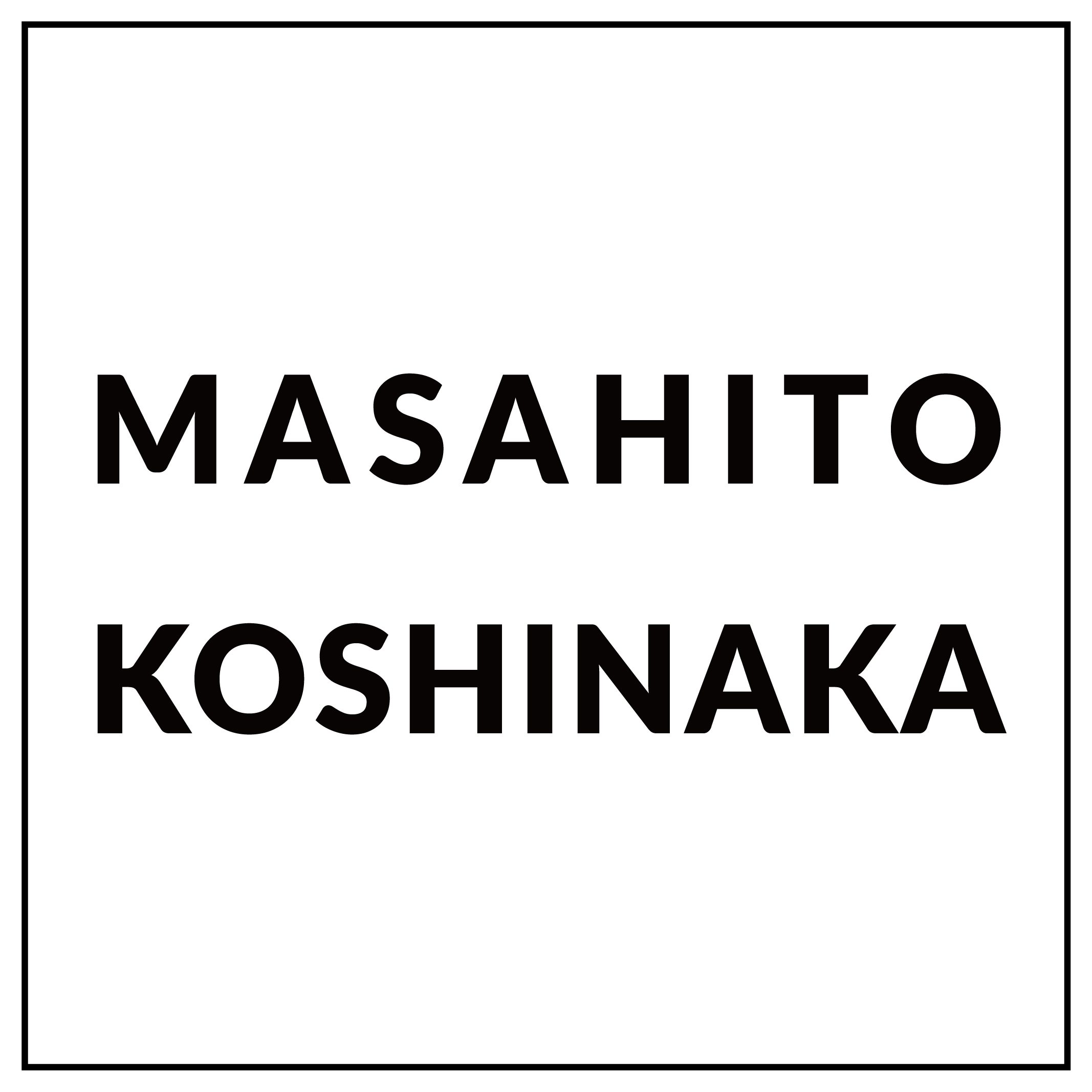 STATEMENT - Masahito Koshinaka Art Works
